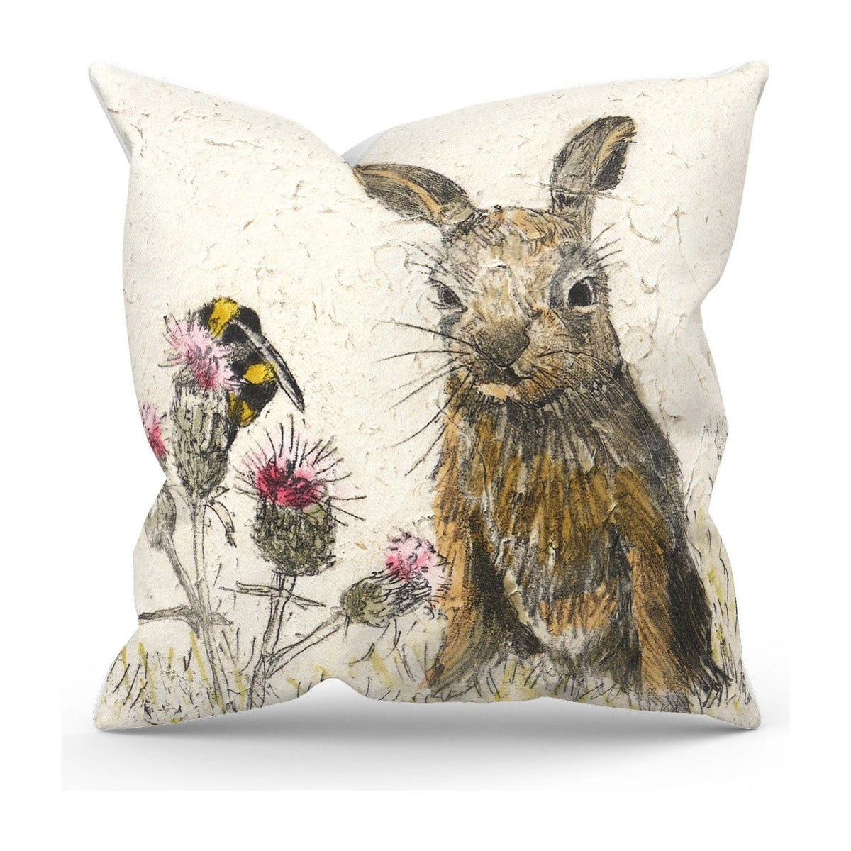 'Leveret' Cushion – Annabel Langrish
